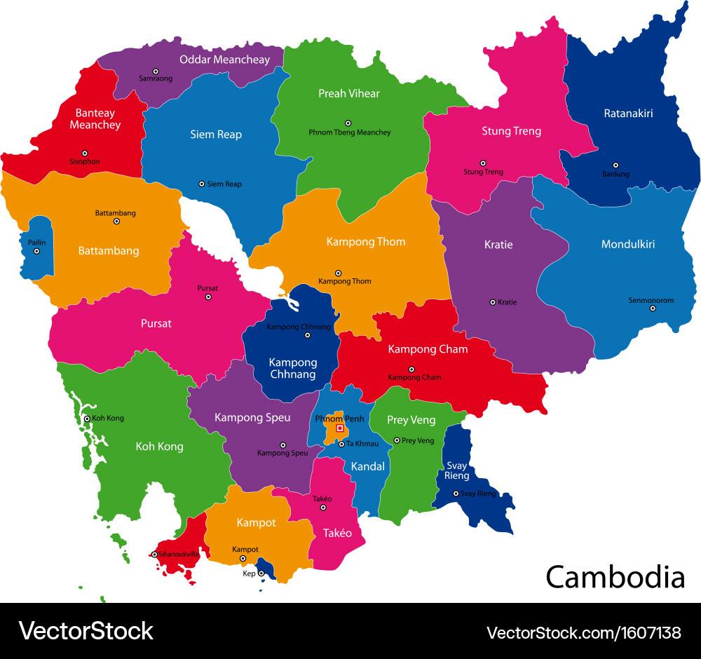 Cambodia Map